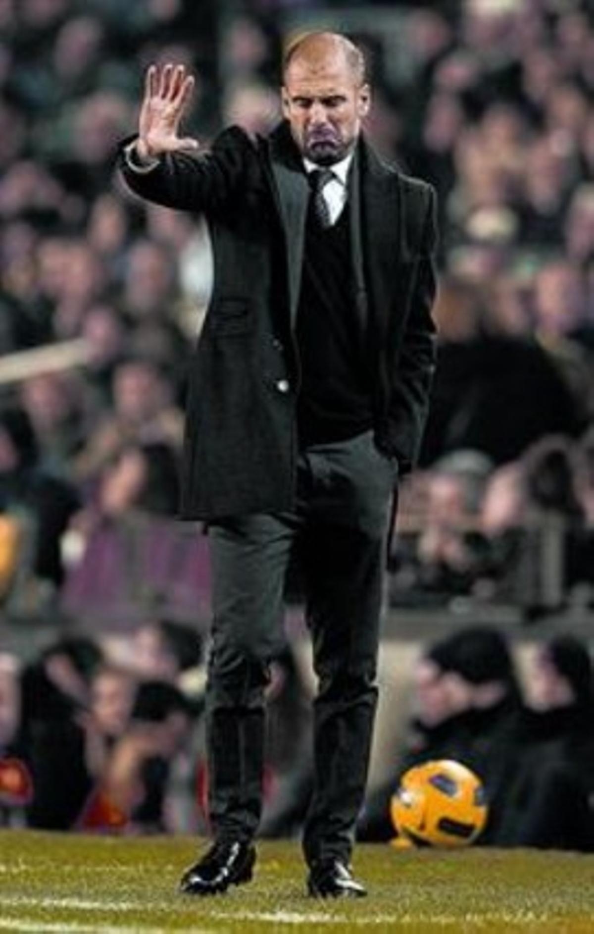 Guardiola: «Es el año que mejor estamos jugando» - El Periódico