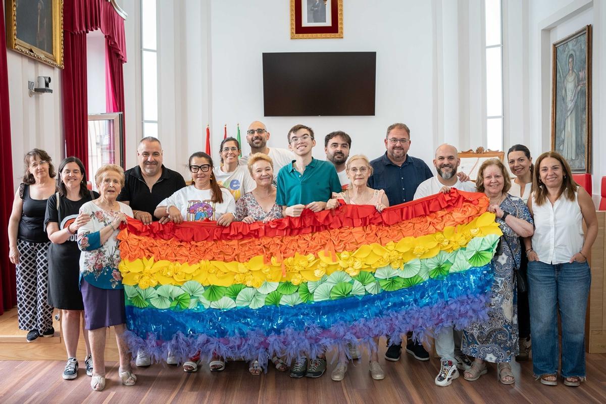 ORGULLO MÉRIDA: La bandera del Orgullo más especial de Mérida