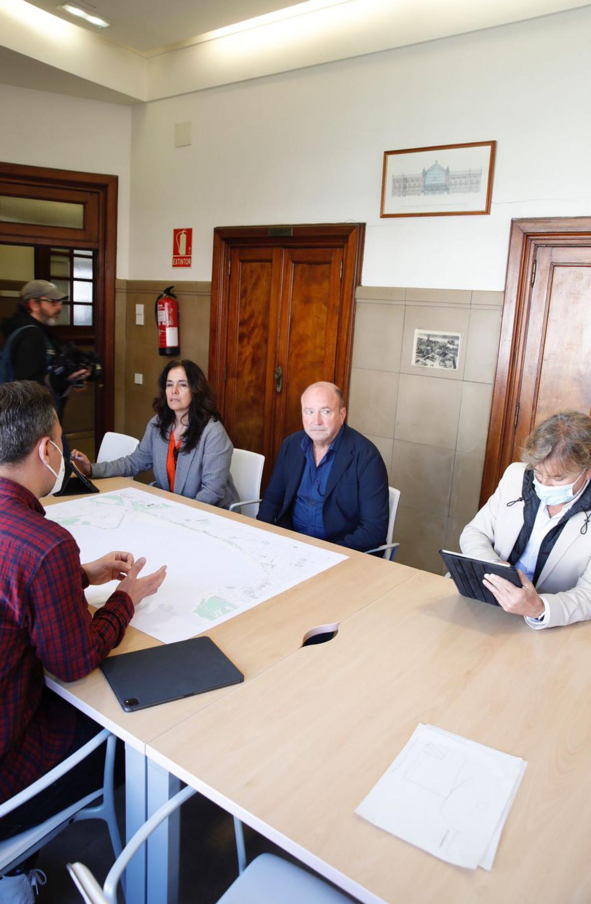 El Muro tendrá dos grandes terrazas hosteleras para dar servicio a la ...