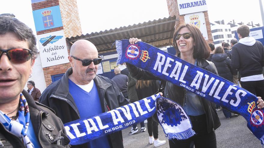 En imágenes: así fue la victoria del Avilés ante el Marino, con un gran ...