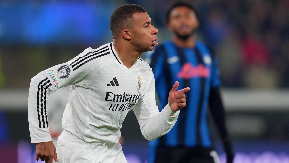 Atalanta - Real Madrid: El gol de Mbappé
