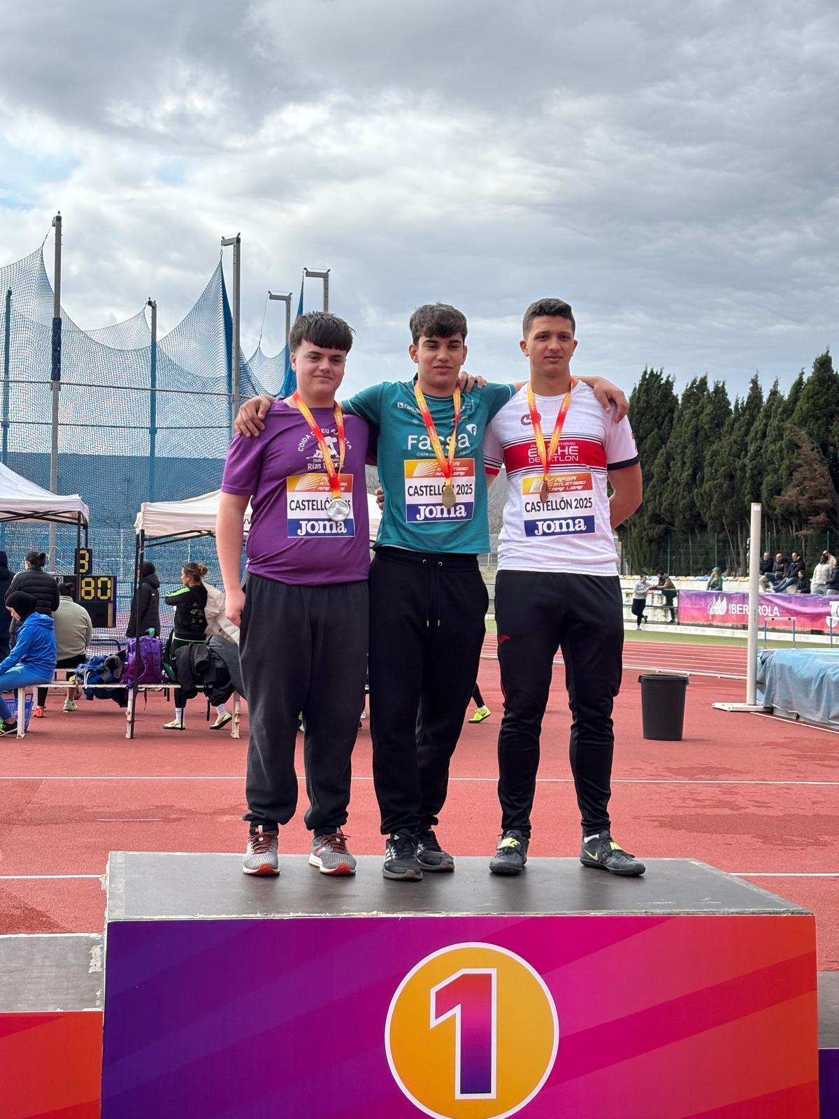 Atletismo, Campeonato de España de Lanzamientos Largos, Playas de Castellón, crónica