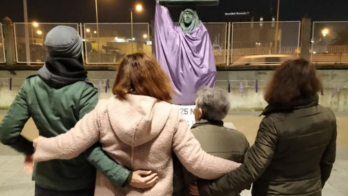 Un Lazo Violeta a una luchadora incansable - Faro de Vigo