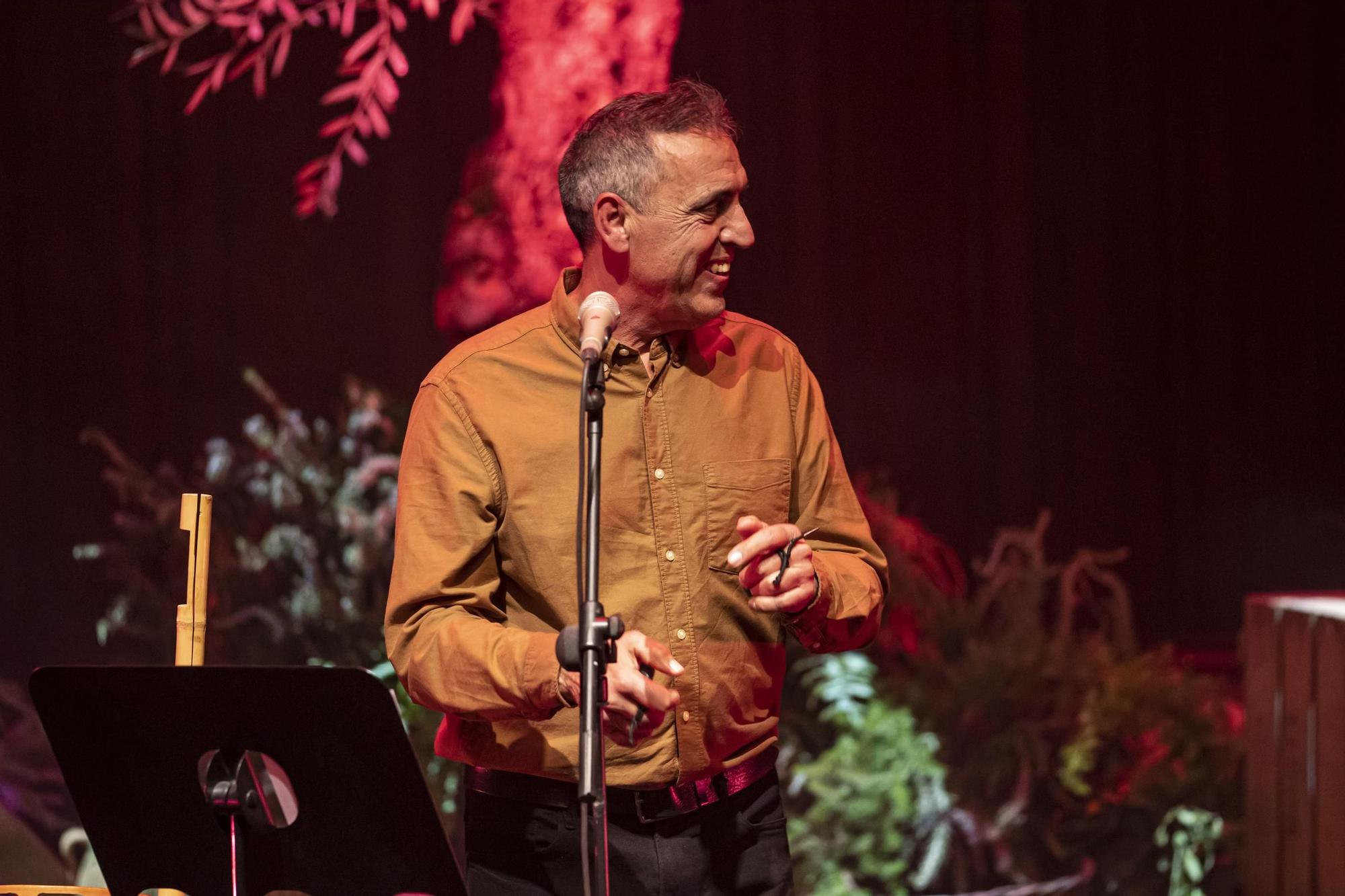 Concierto de Pep Gimeno "Botifarra" en el Palau de les Arts de València.