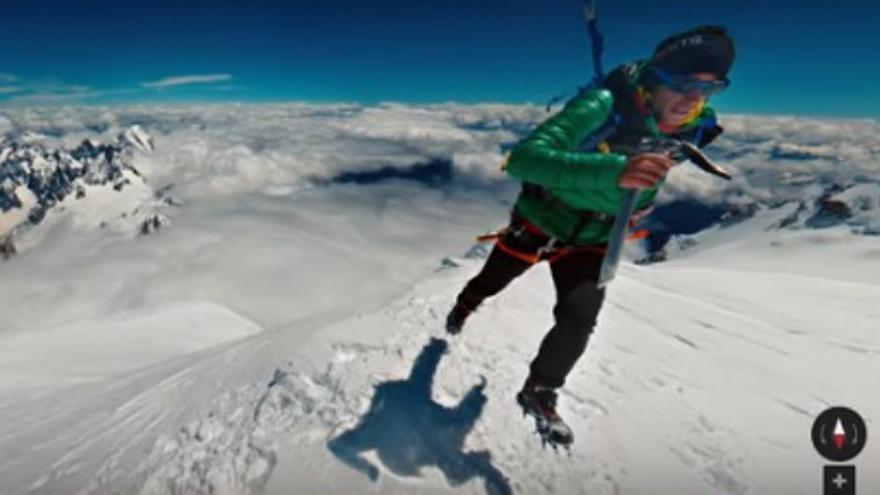Las cámaras de Google Maps nos suben al Mont Blanc