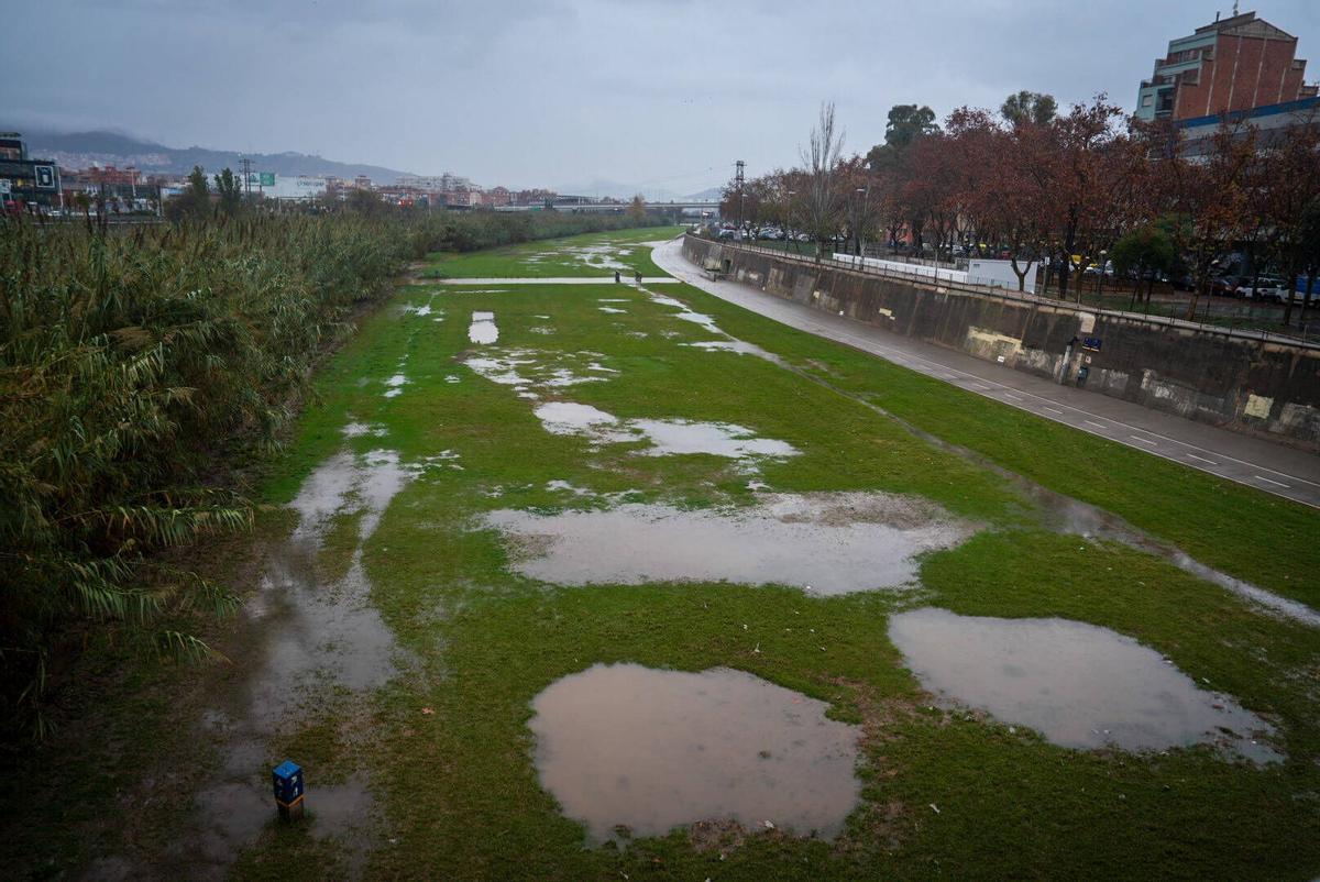Cerrado el acceso al Parque Fluvial del Besòs