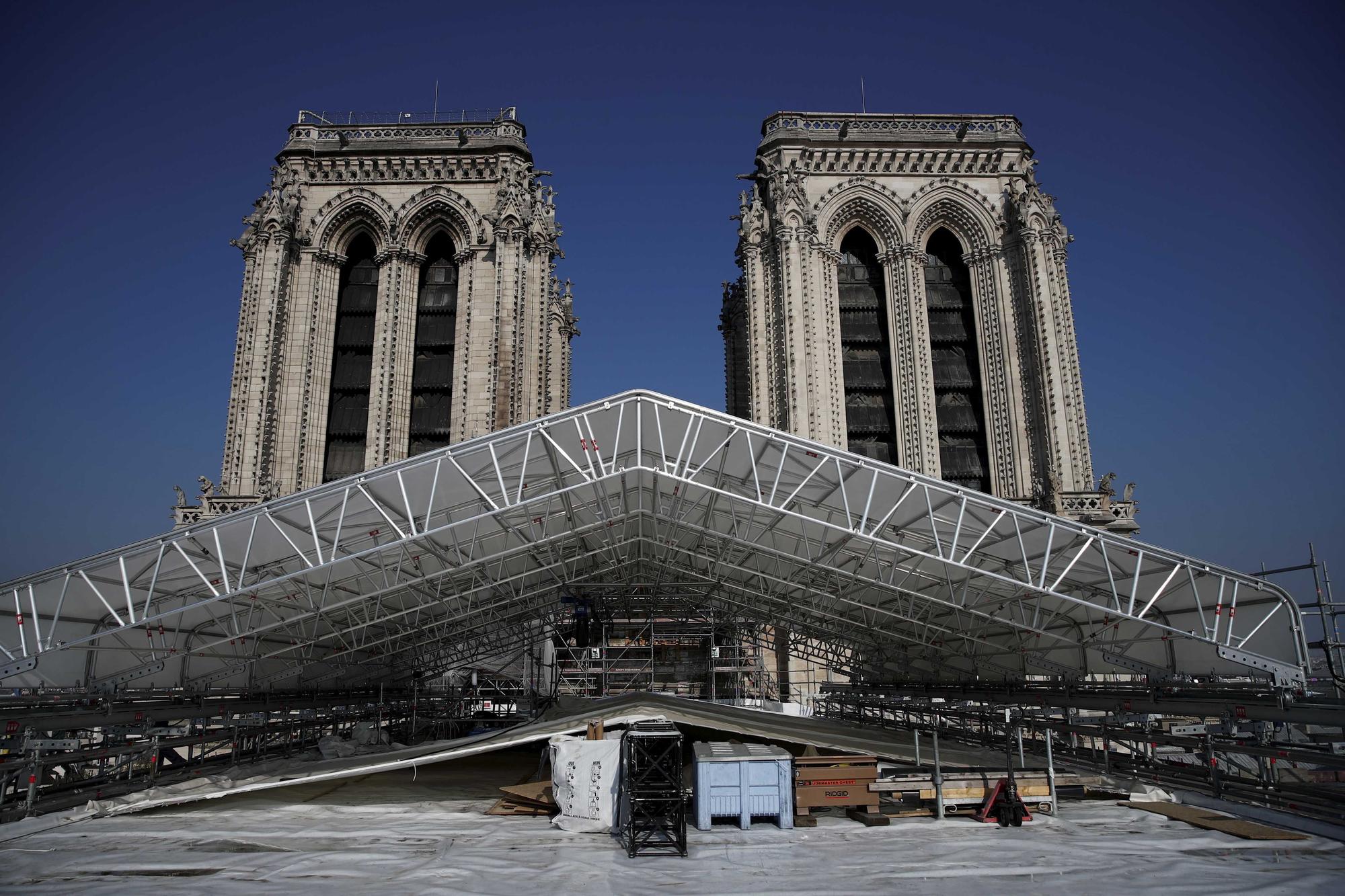 Descubre la reconstrucción de Notre Dame en Paris