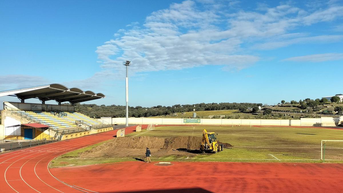 Comienzan las obras para cambiar el césped natural por artificial en el ...