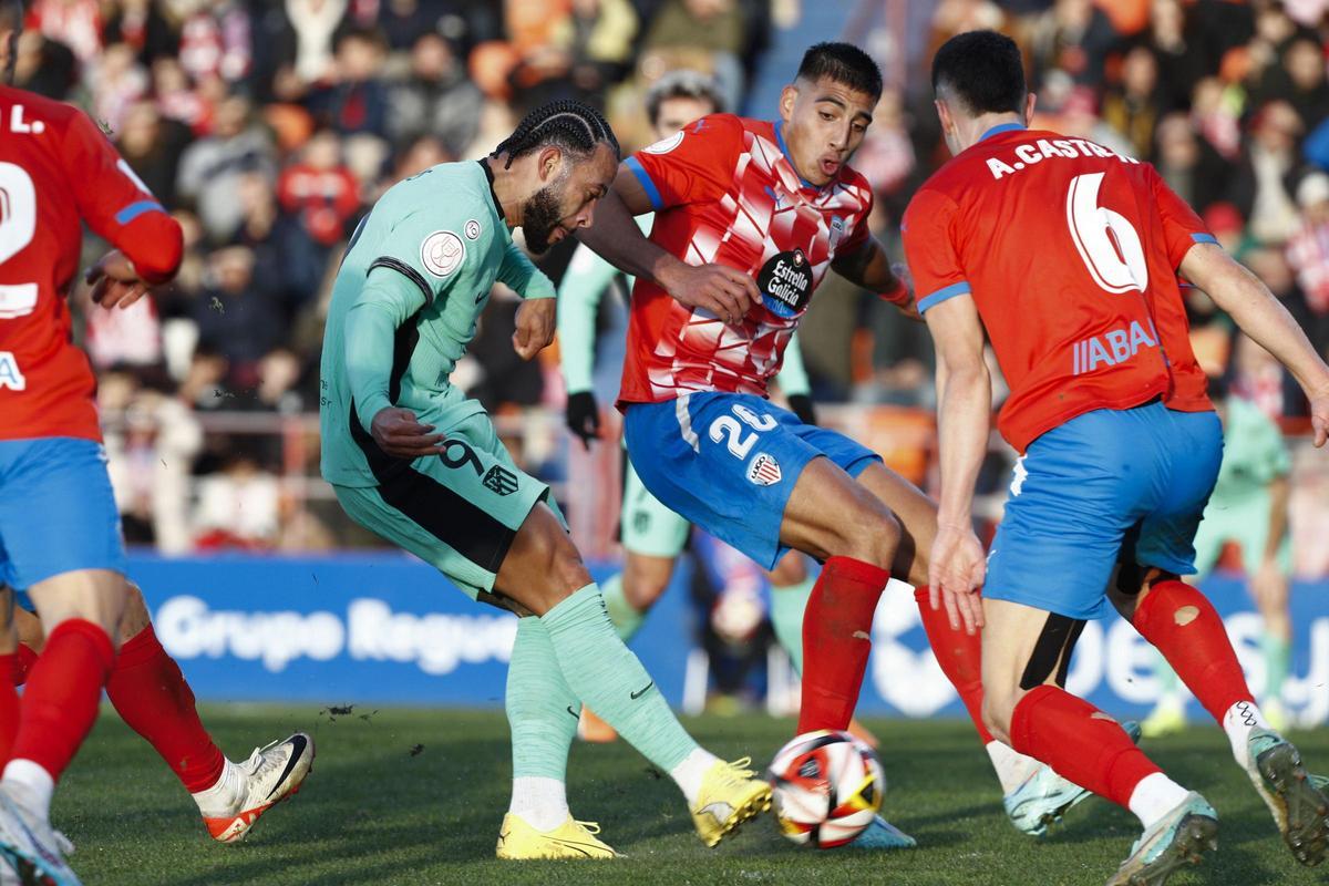 Copa del Rey | Lugo - Atlético de Madrid, en imágenes