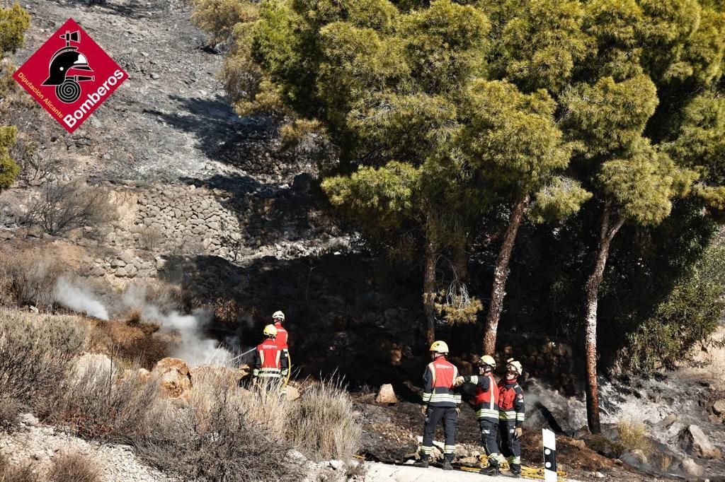 INCENDIO ALTEA | Estas son las imágenes del incendio de Altea Hills y ...