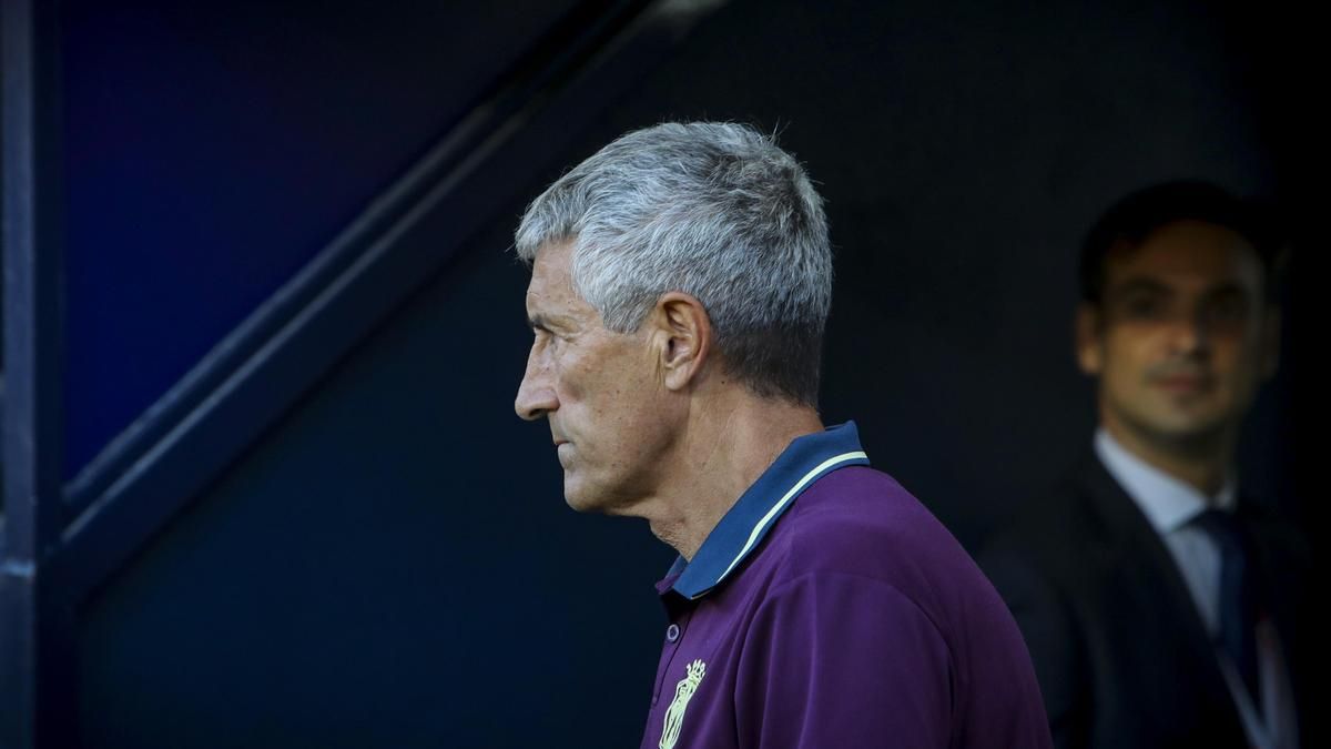 El Villarreal anuncia la destitución de Quique Setién El Villarreal anuncia la destitución de Quique Setién