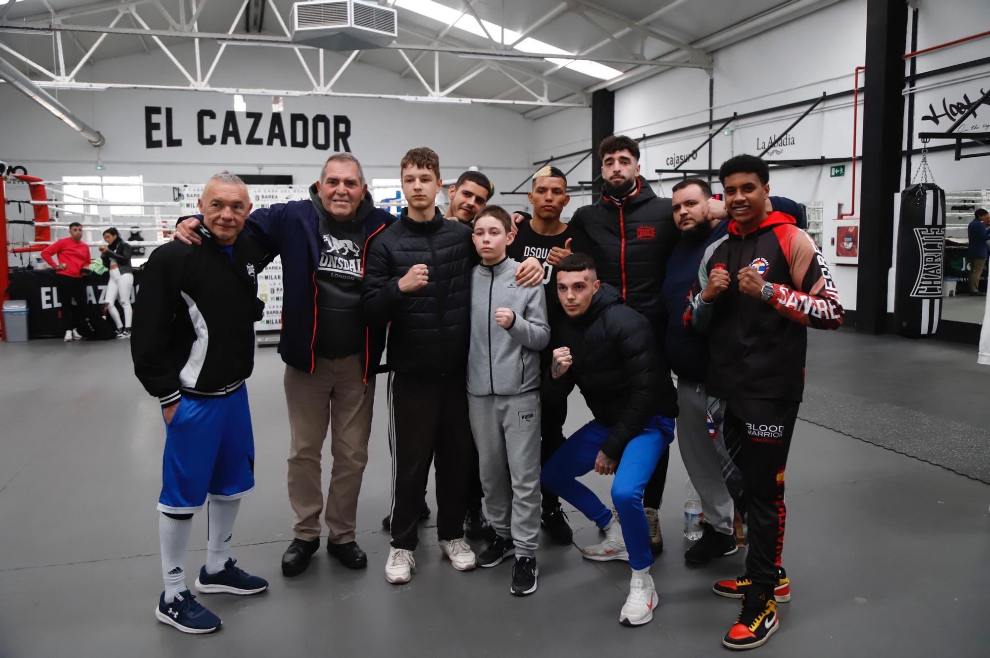 Las imágenes del pesaje de El Cazador Jr y Ronny Landaeta - Diario Córdoba