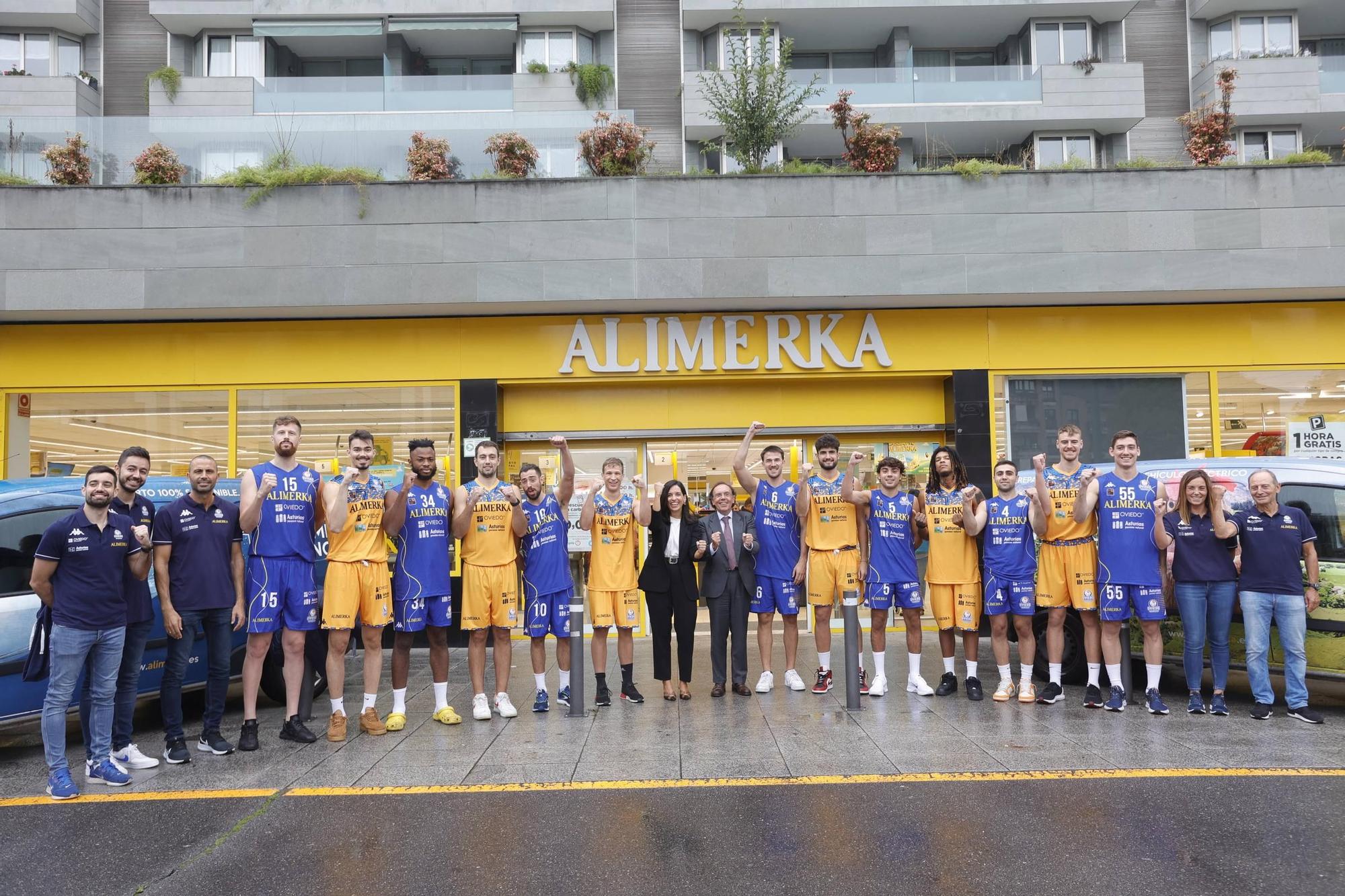 EN IMÁGENES: Así fue la presentación del Alimerka Oviedo Baloncesto