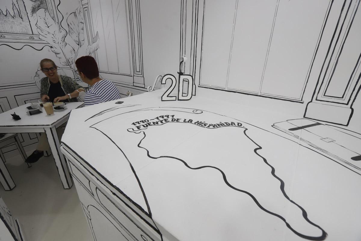 Q' Chévere Café 2D: una cafetería de cómic en el centro de Zaragoza ...