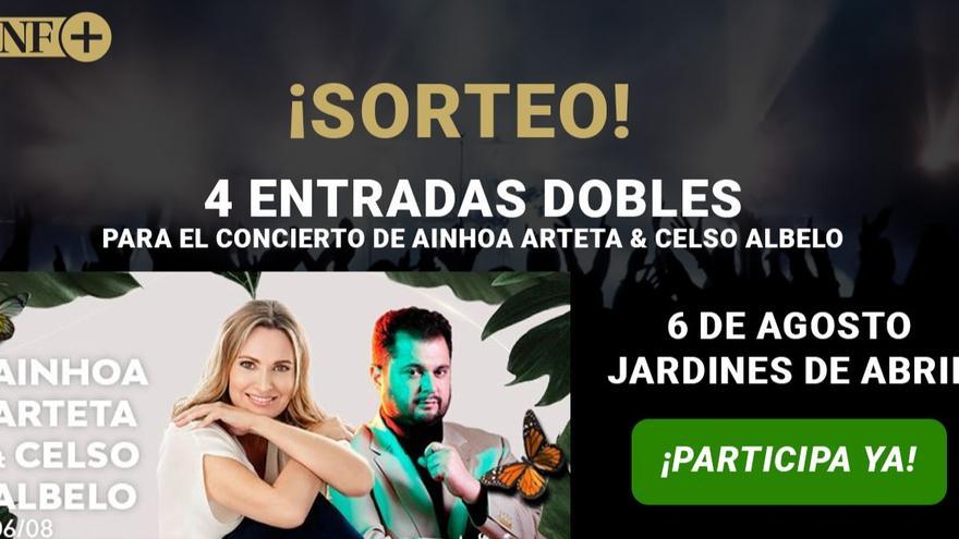 Ganadores del sorteo de 4 entradas dobles para Ainhoa Arteta y Celso Albelo