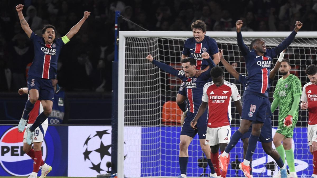Champions League | Lo que no se vio del PSG-Arsenal: Luis Enrique en estado puro, el lamento de ...