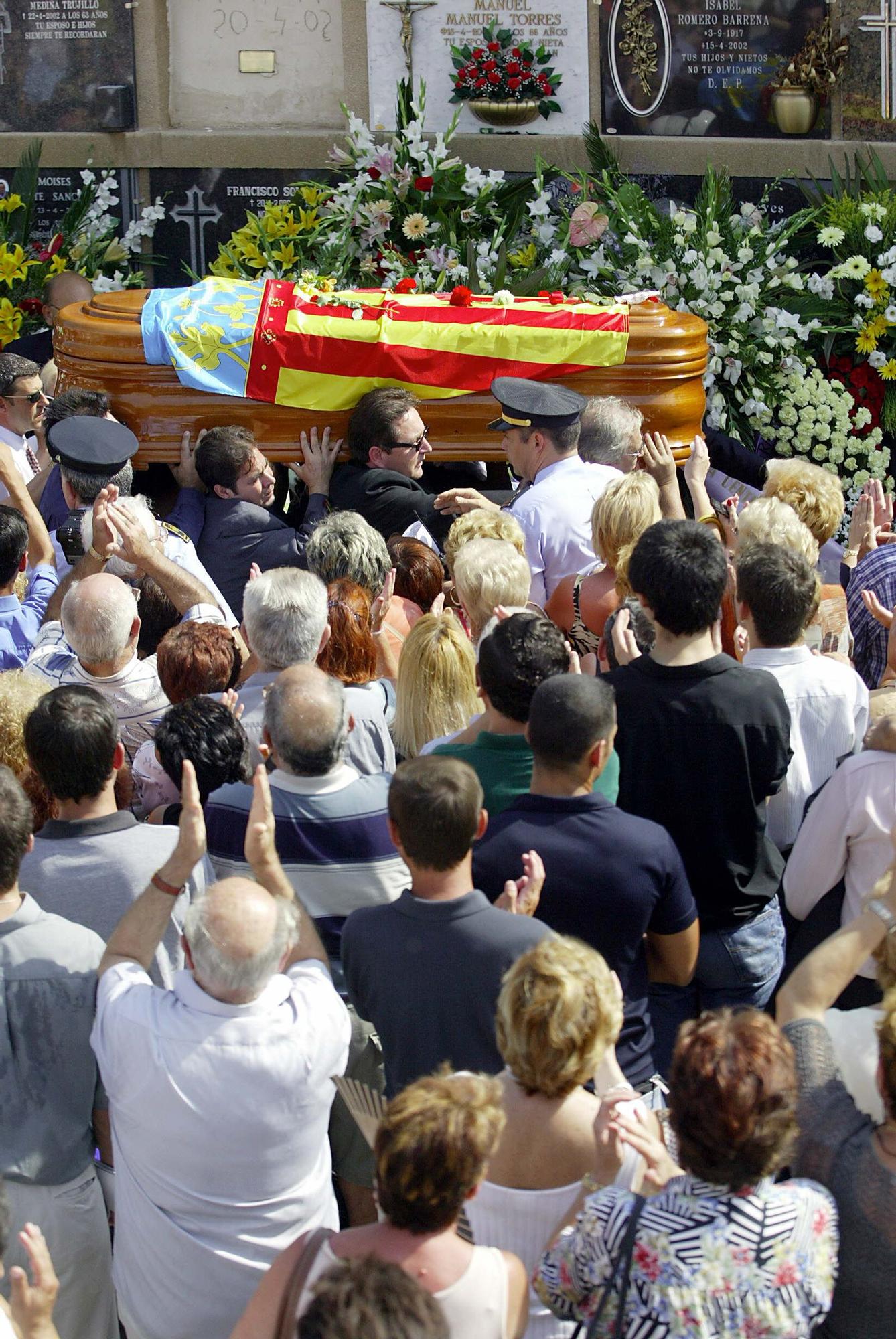 Así fue la despedida a Rafael Conde 'El Titi' hace 20 años en València