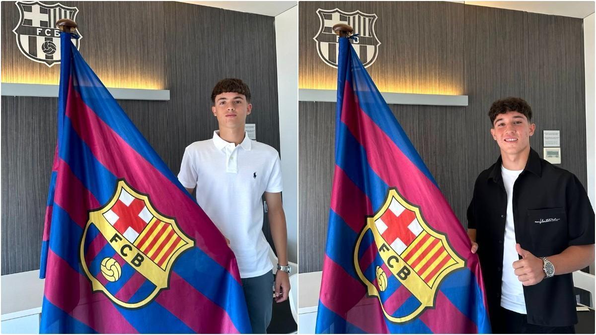 El Barça blinda a los aragoneses Samu y Gorka: Dos centrocampistas de ...