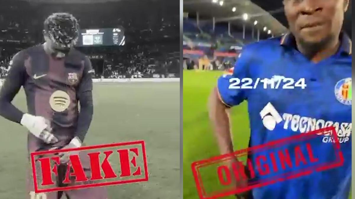 'Recado' del Getafe a Lamine Yamal por su celebración: "Marca registrada"