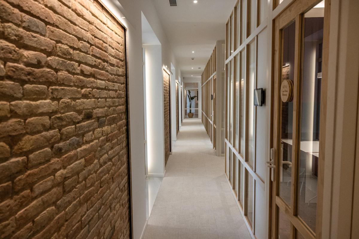 Visita a las obras de reforma de la casa Pich i Pon, en plaza de ...