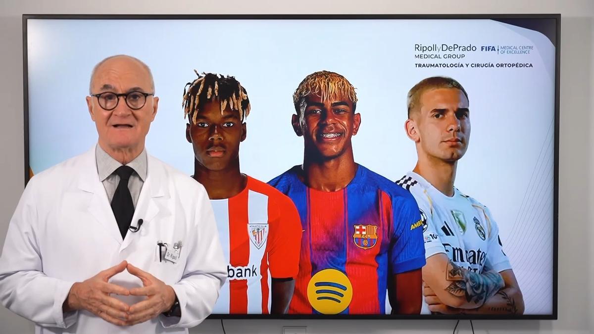 El doctor Ripoll analiza la lesión de Lamine Yamal y su recuperación