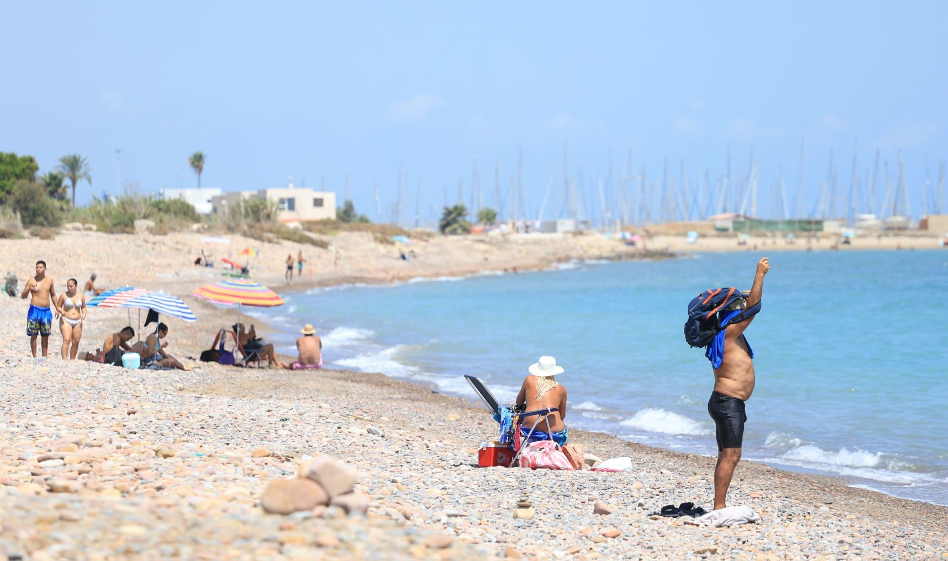 Domingo de playa en familia en Canet y Port de Sagunt