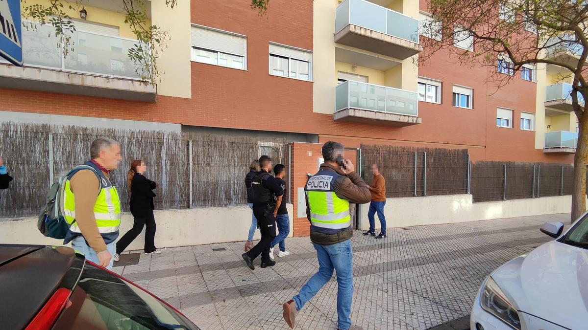 A prisión dos de los detenidos en la operación antidroga en la barriada pacense de Cerro Gordo