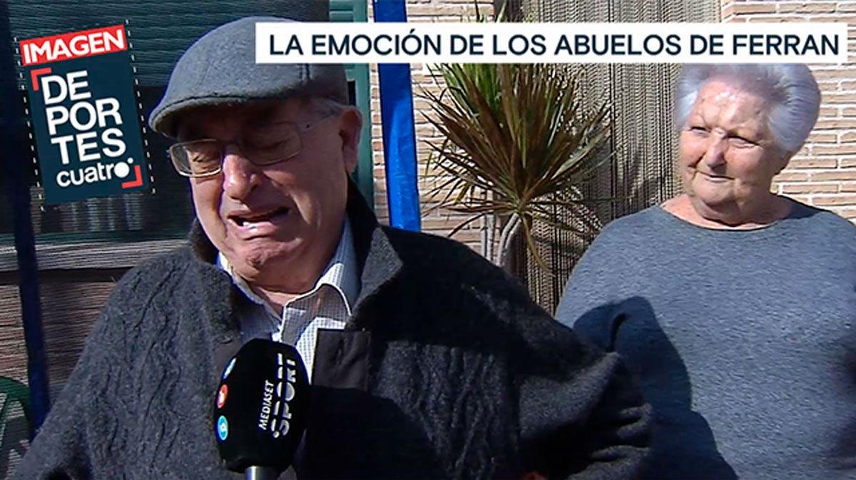 La familia de Ferran Torres se emociona al recordar el hat-trick del j