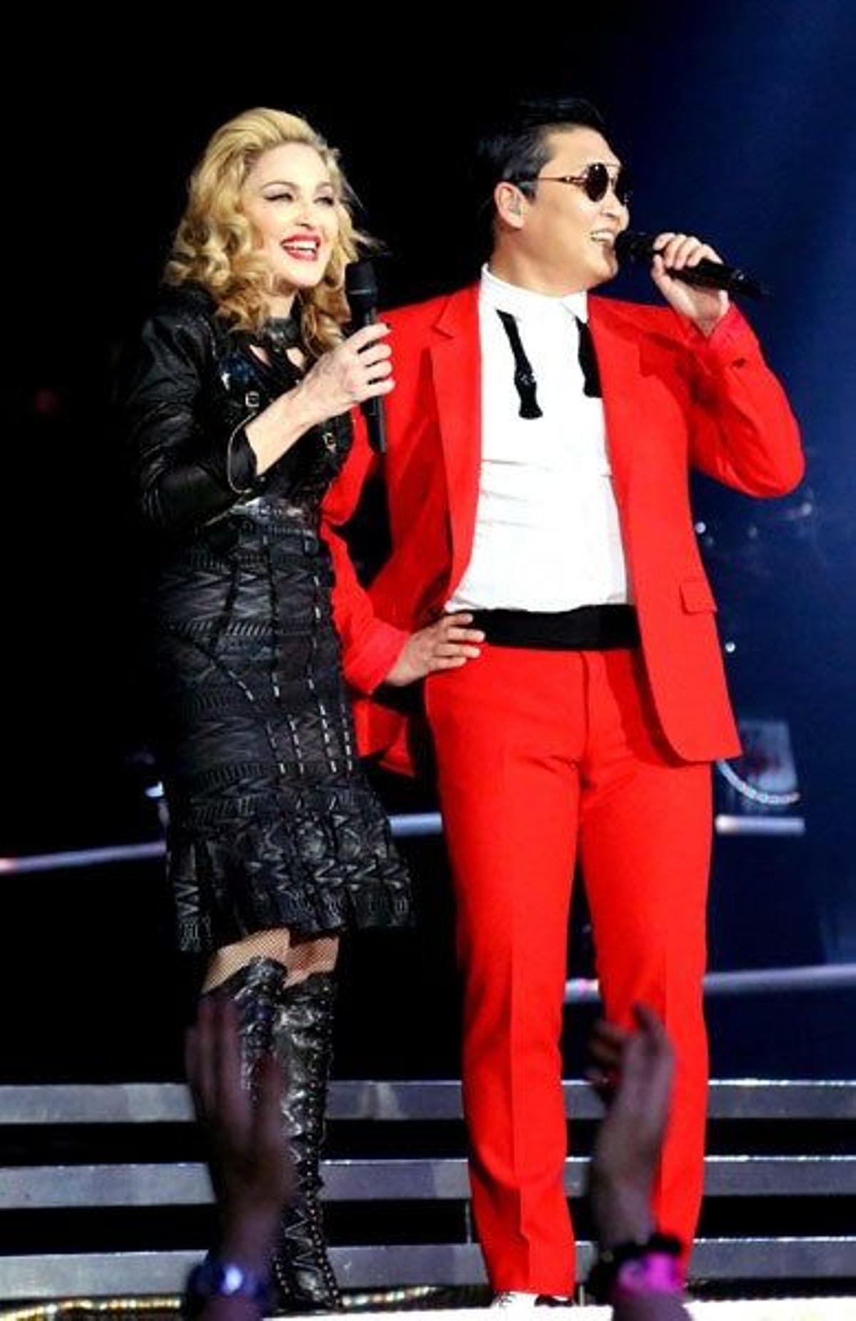 Madonna hace un dueto con PSY - Cuore