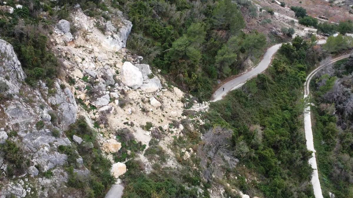Voladuras y una obra bloqueada | El Camí del Xap, esencial para ...