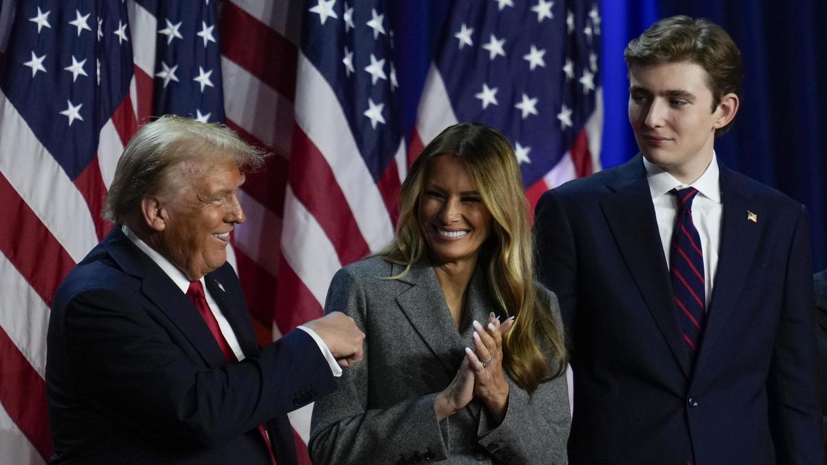 Estados Unidos | Barron Trump, nueva estrella en la familia