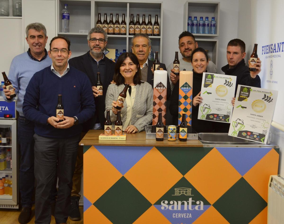 FUENSANTA: SANTA Cerveza deja huella en los paladares profesionales