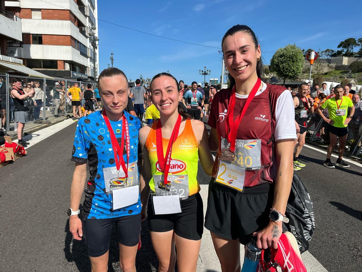 Rubén Pires y Carmela Cardama reinan en una Vig-Bay de récord