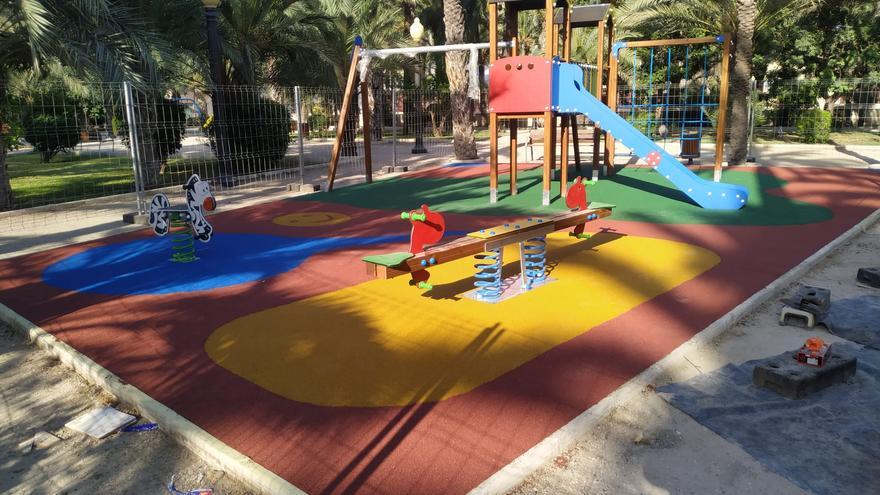 Los parques infantiles de Elche se modernizan - Información