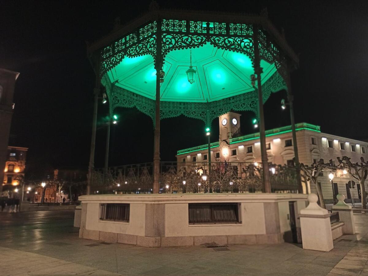 Alcalá de Henares se ilumina de color verde por el Día Mundial de las ...