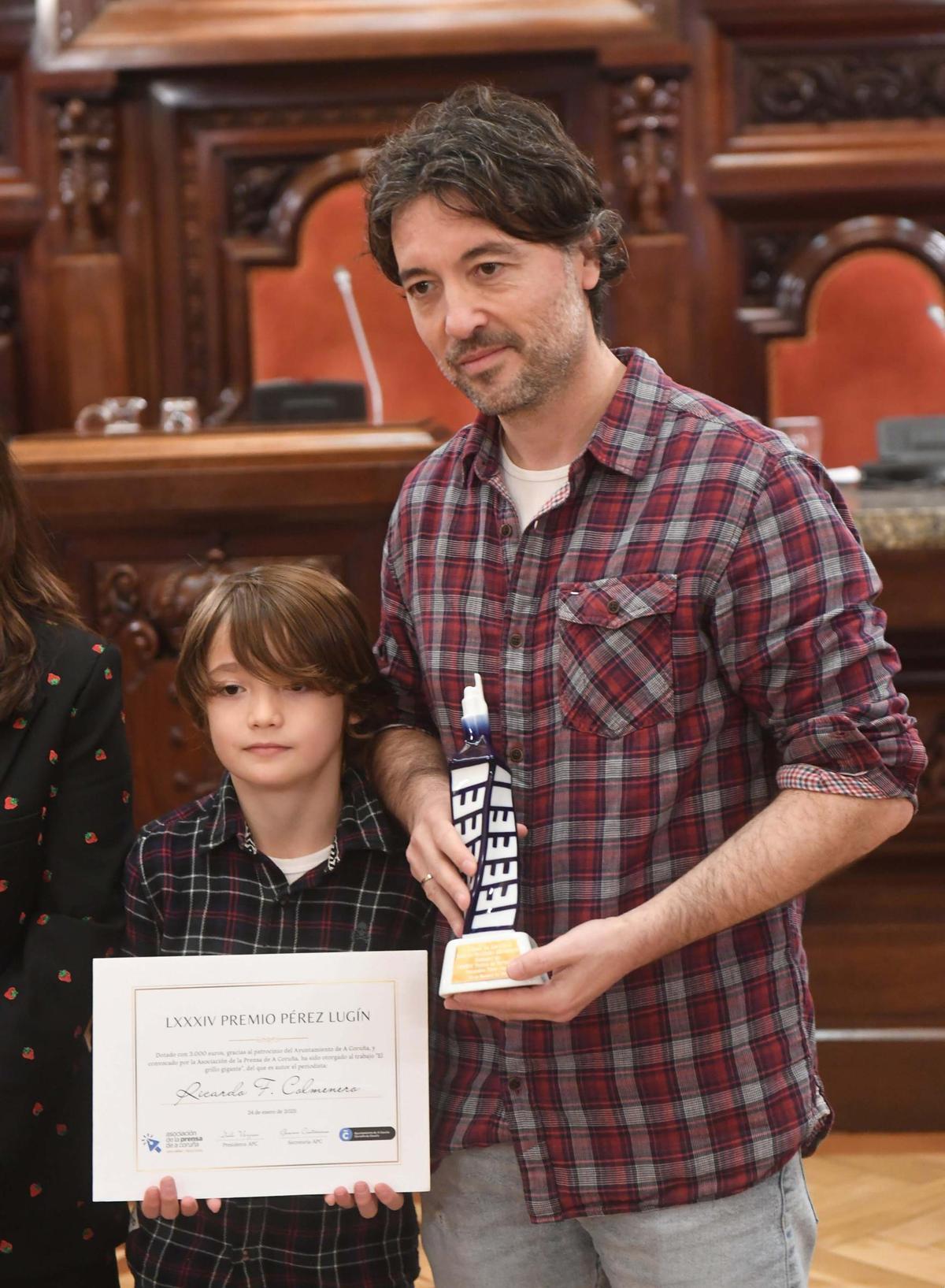 Entrega del LXXXIV Premio Pérez Lugín a Ricardo F. Colmenero
