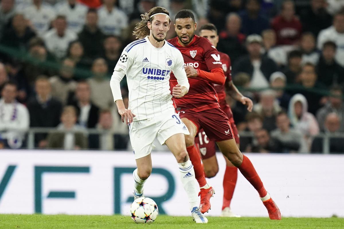 Champions League | Copenhague-Sevilla, en imágenes