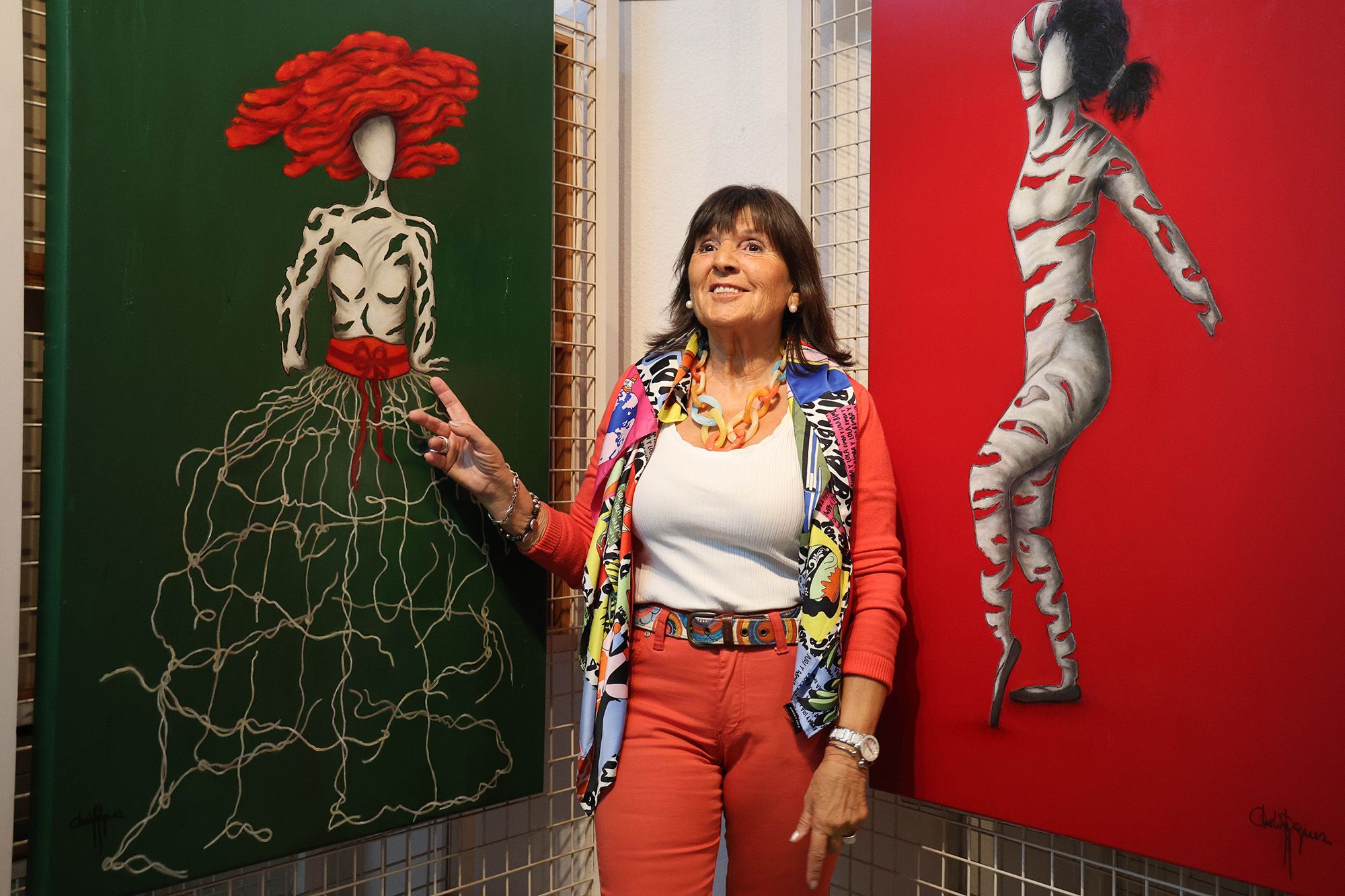 Lita Cabellut interpreta los «Disparates» de Goya