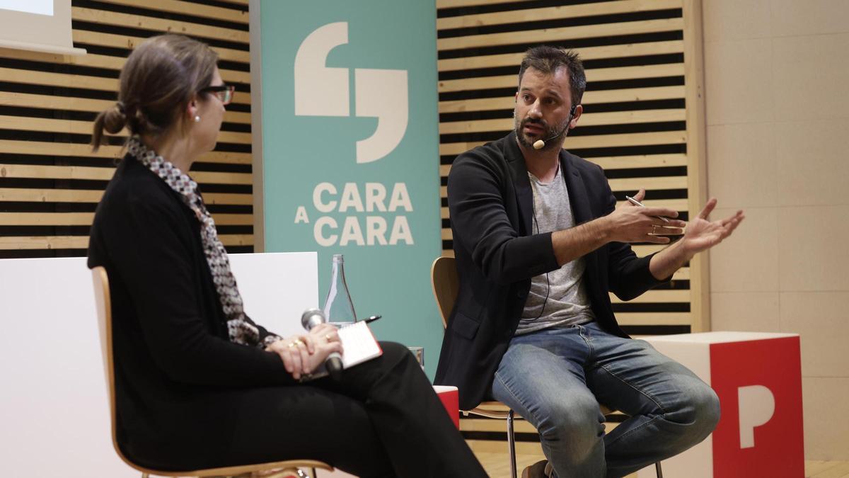 Guillem Sánchez, en el encuentro con los lectores: "Ahora las víctimas ...