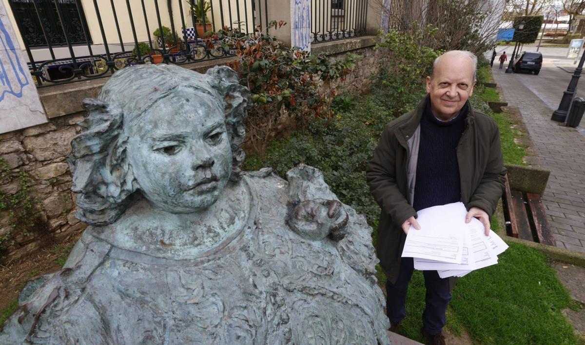 La escultura de Eugenia Martínez Vallejo en Avilés ya tiene nuevo apodo ...
