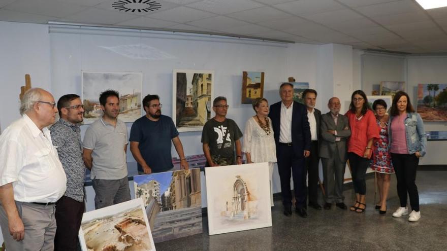 Concurso de pintura rápida en Llíria