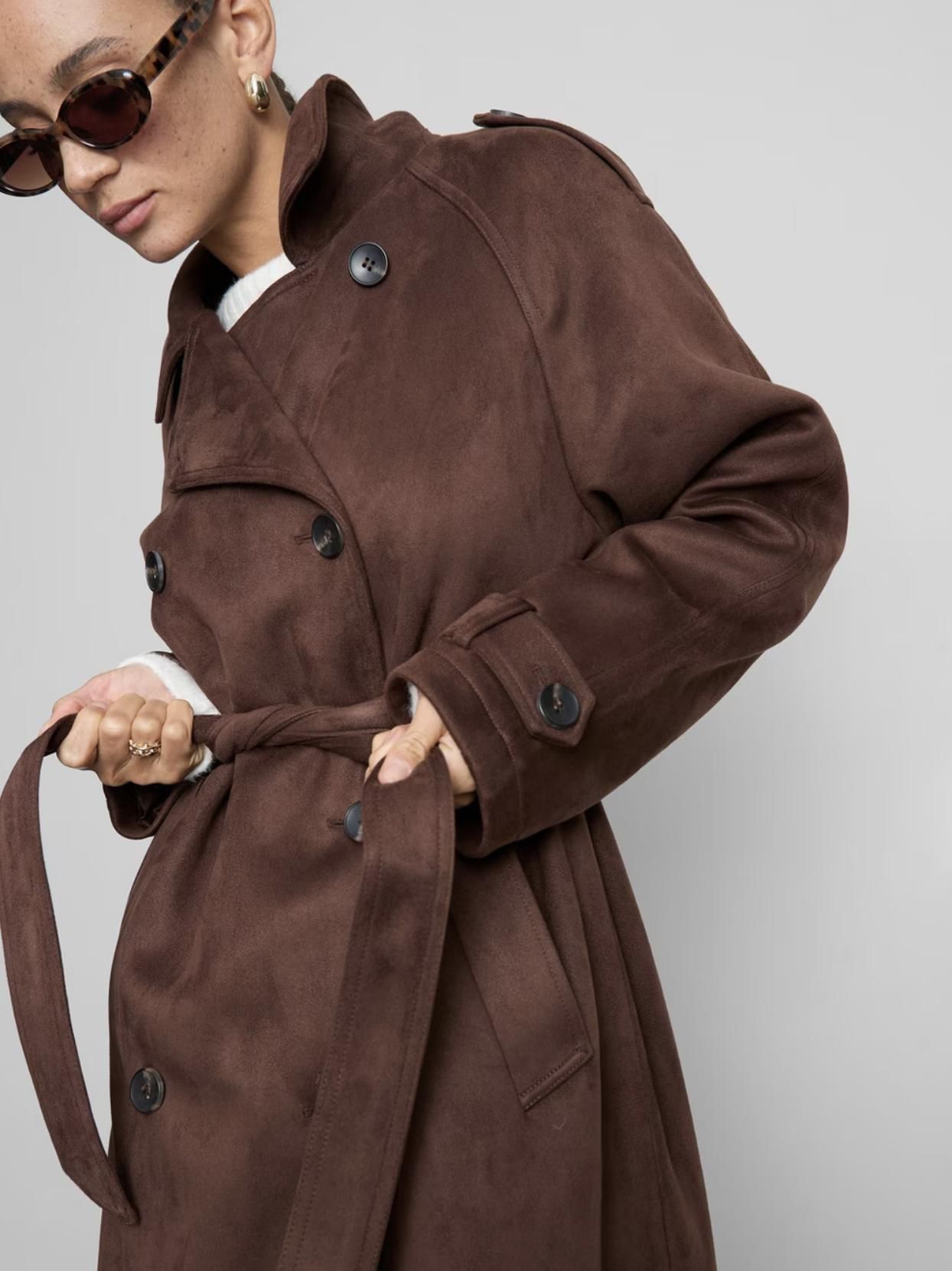 GABARDINA ANTE MARRÓN PRIMARK PAULA ECHEVARRÍA | Colas kilométricas en ...