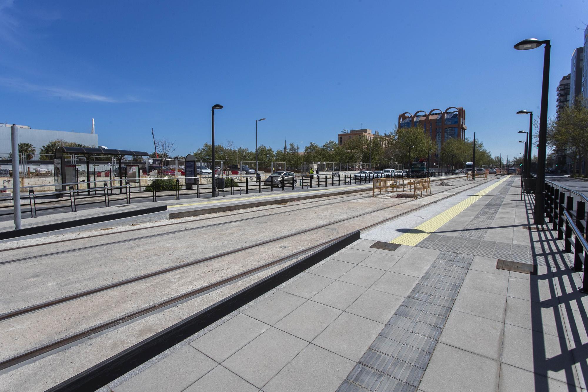 Así avanzan las obras de la Línea 10 de Metrovalencia