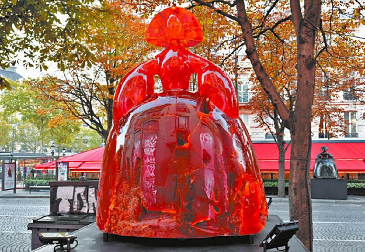 Idilio infinito entre Manolo Valdés y las calles de París
