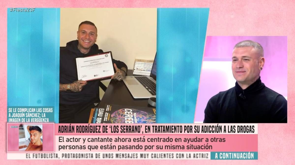 ADRIAN RODRIGUEZ LOS SERRANO DROGAS | Adrián Rodríguez, actor de 'Los Serrano' y 'Física o ...