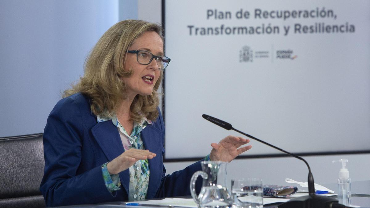 Calviño prevé el primer pago de los fondos europeos "antes de septiembre"