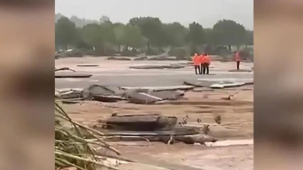 Consecuencias del temporal en el Circuito Ricardo Tormo en Cheste | VÍDEO