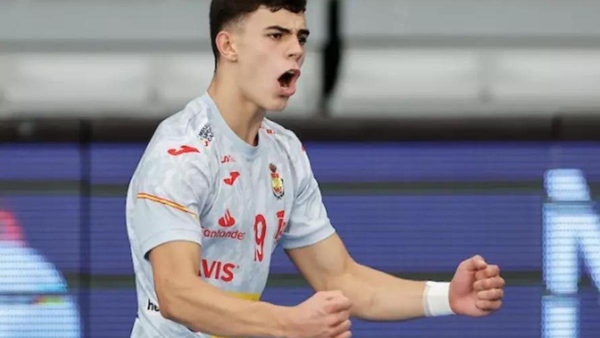 El grancanario Alberto Delgado, campeón de Europa Sub20 con Selección ...