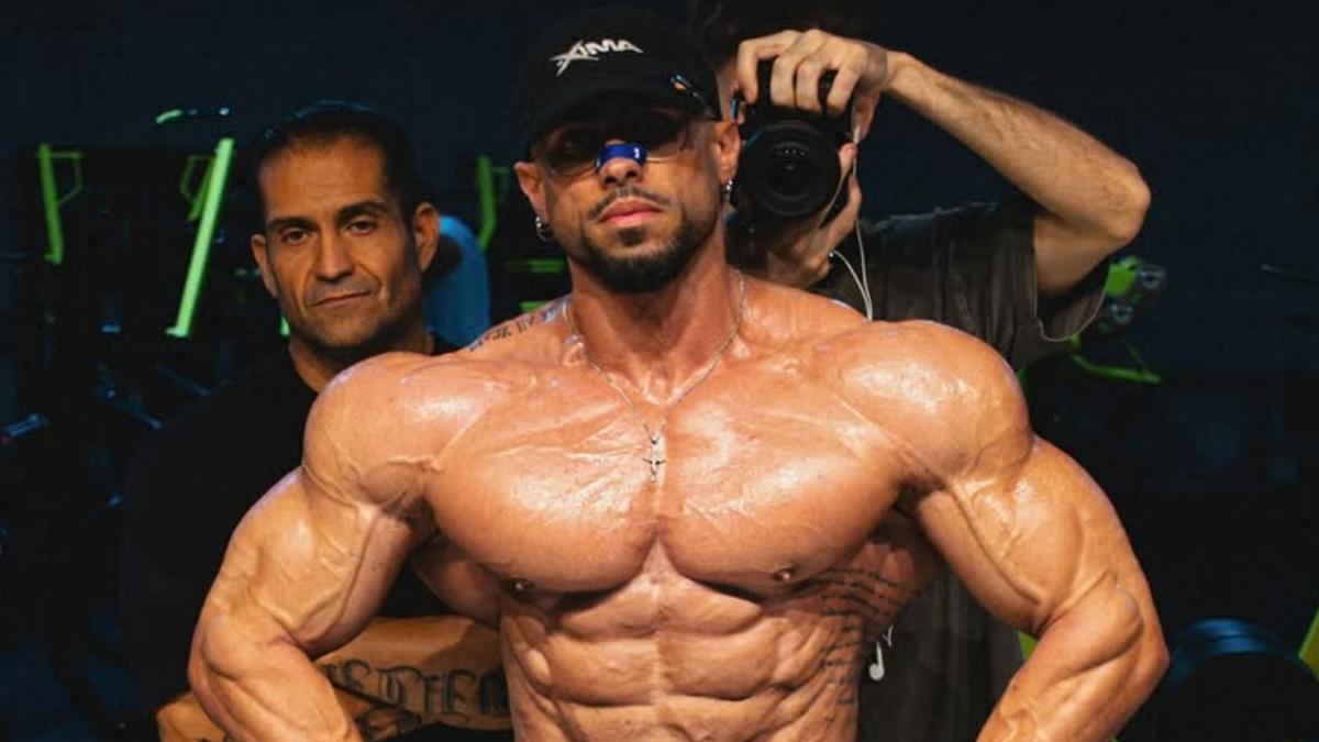 Mauro Fialho, culturista (36 años): "Es un tamaño exagerado, impresiona"