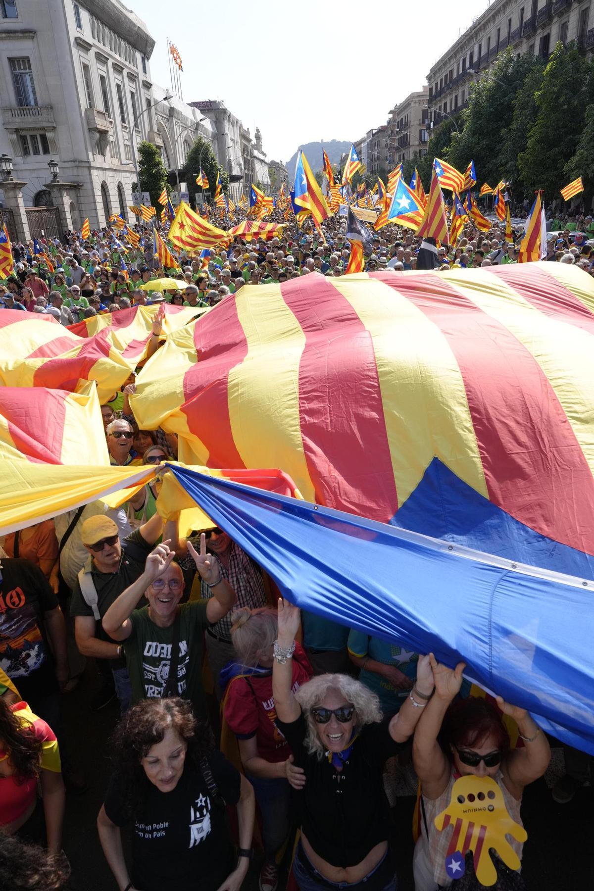 Diada de Catalunya 2024, en imagenes